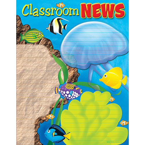 POSTER CLASSROOM NEWS LEARNING CHART CLASSROOM POSTER – Jerrol's Supplies