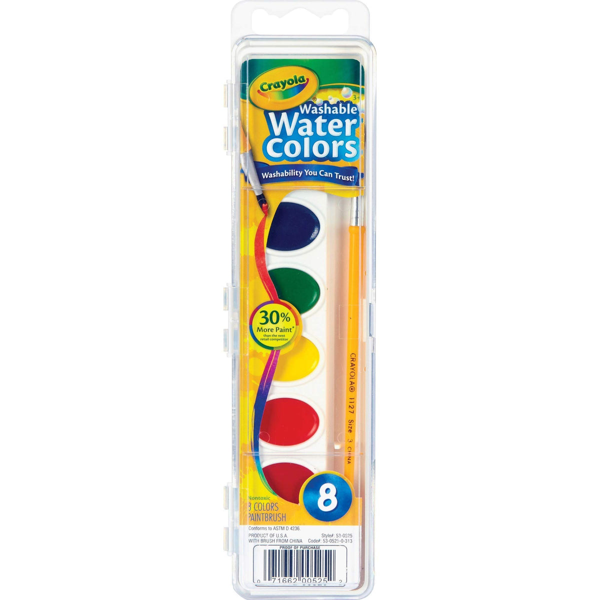 CRAYOLA WATERCOLOR SET 8 – Jerrol's