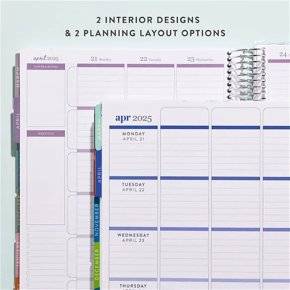24-25 RAINBOW APPLES PLANNER – Jerrol's Supplies