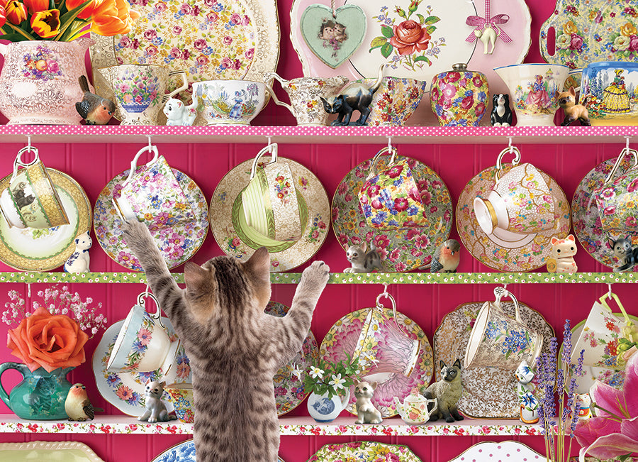 HIGH TEA HIGH JINKS 500 PIECE PUZZLE - COBBLE HILL PUZZLE CO. – Jerrol's