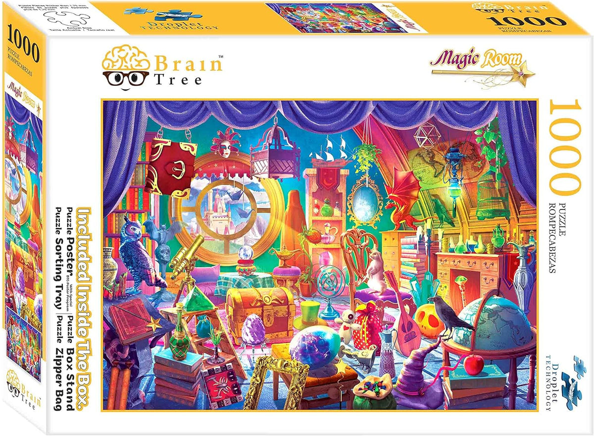 MAGIC ROOM 1000 PIECE PUZZLE - BRAIN TREE – Jerrol's