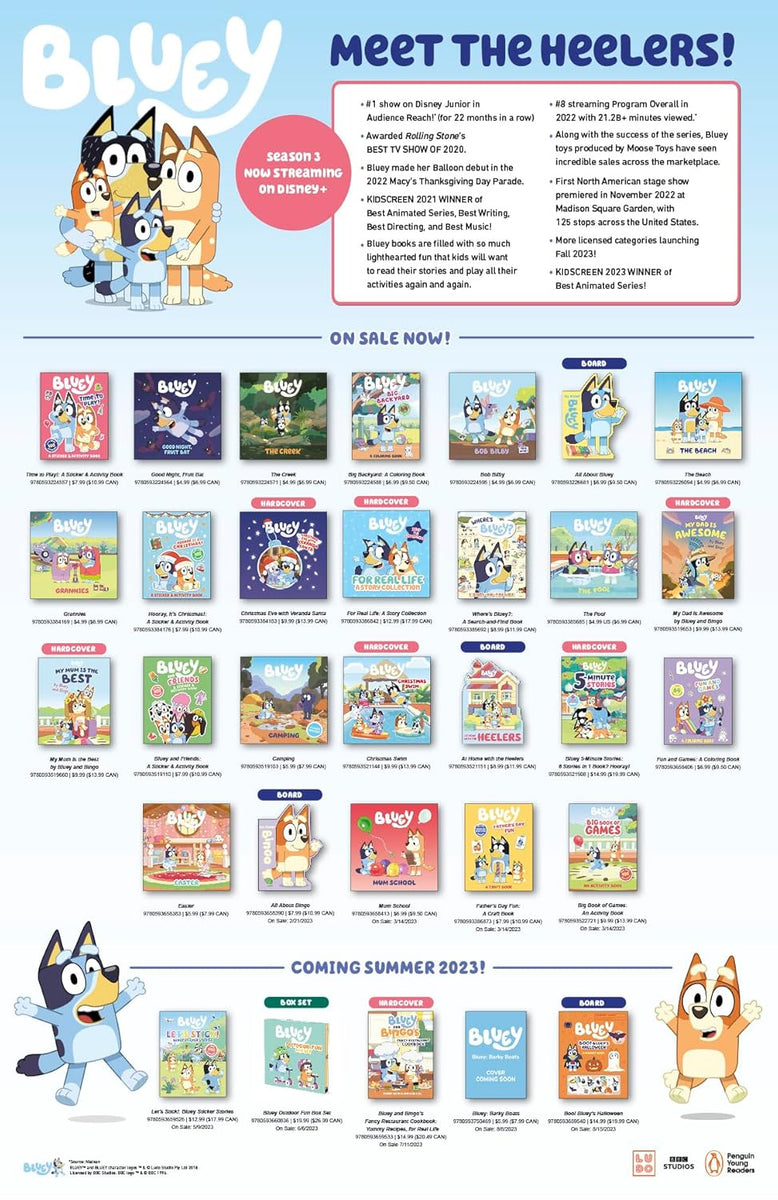 BLUEY OUTDOOR FUN BOX SET - PENGUIN YOUNG READERS – Jerrol's