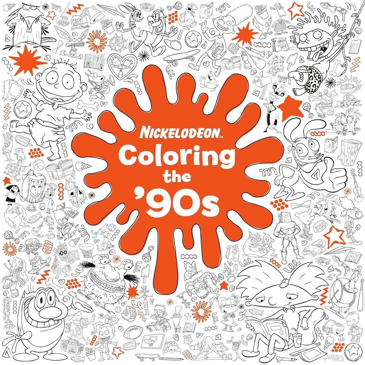 Coloring The 90's (Nickelodeon) by Penguin Random House – Jerrol's