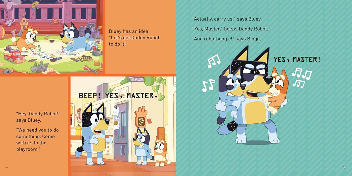 Bluey: Daddy Robot by Penguin Young Readers Licenses – Jerrol's