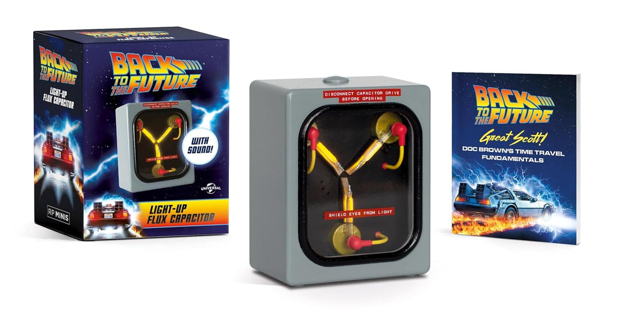 BACK TO THE FUTURE: LIGHT-UP FLUX CAPACITOR: WITH SOUND - RP MINIS ...