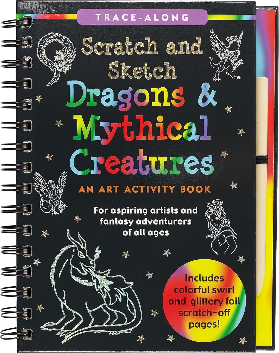SCRATCH & SKETCH DRAGONS & MYTHOLOGICAL CREATURES - PETER PAUPER PRESS ...