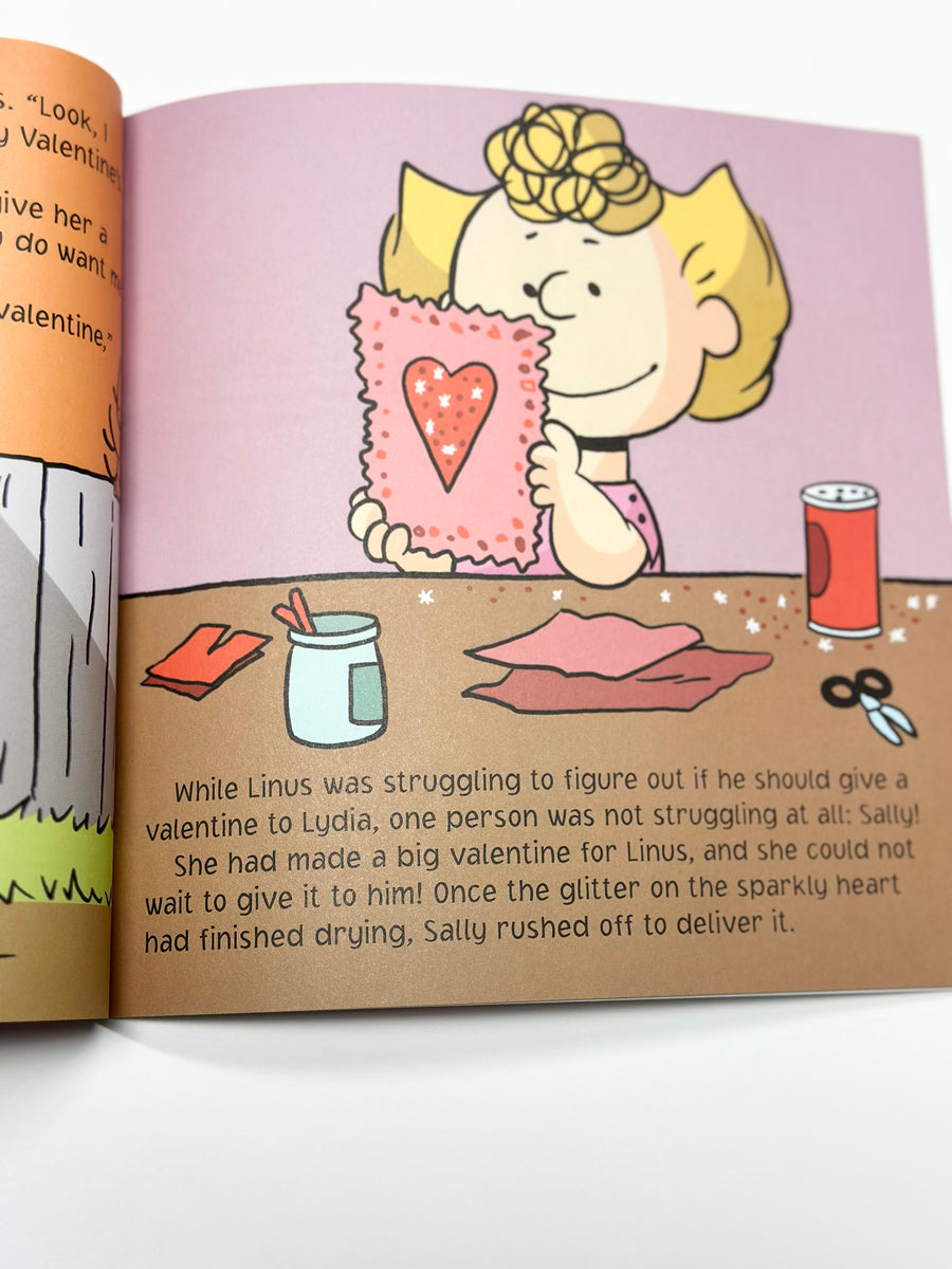 A VALENTINE FOR LINUS! [WITH 30 STICKERS] - SCHULZ. CHARLES M ; COOPER ...