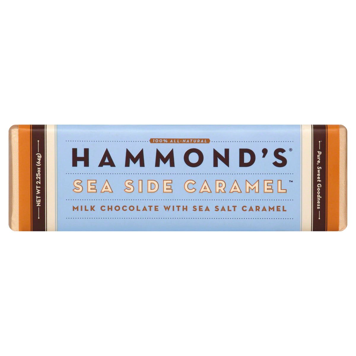 HAMMONDS CHOC BAR SEA SIDE CARAMEL – Jerrol's
